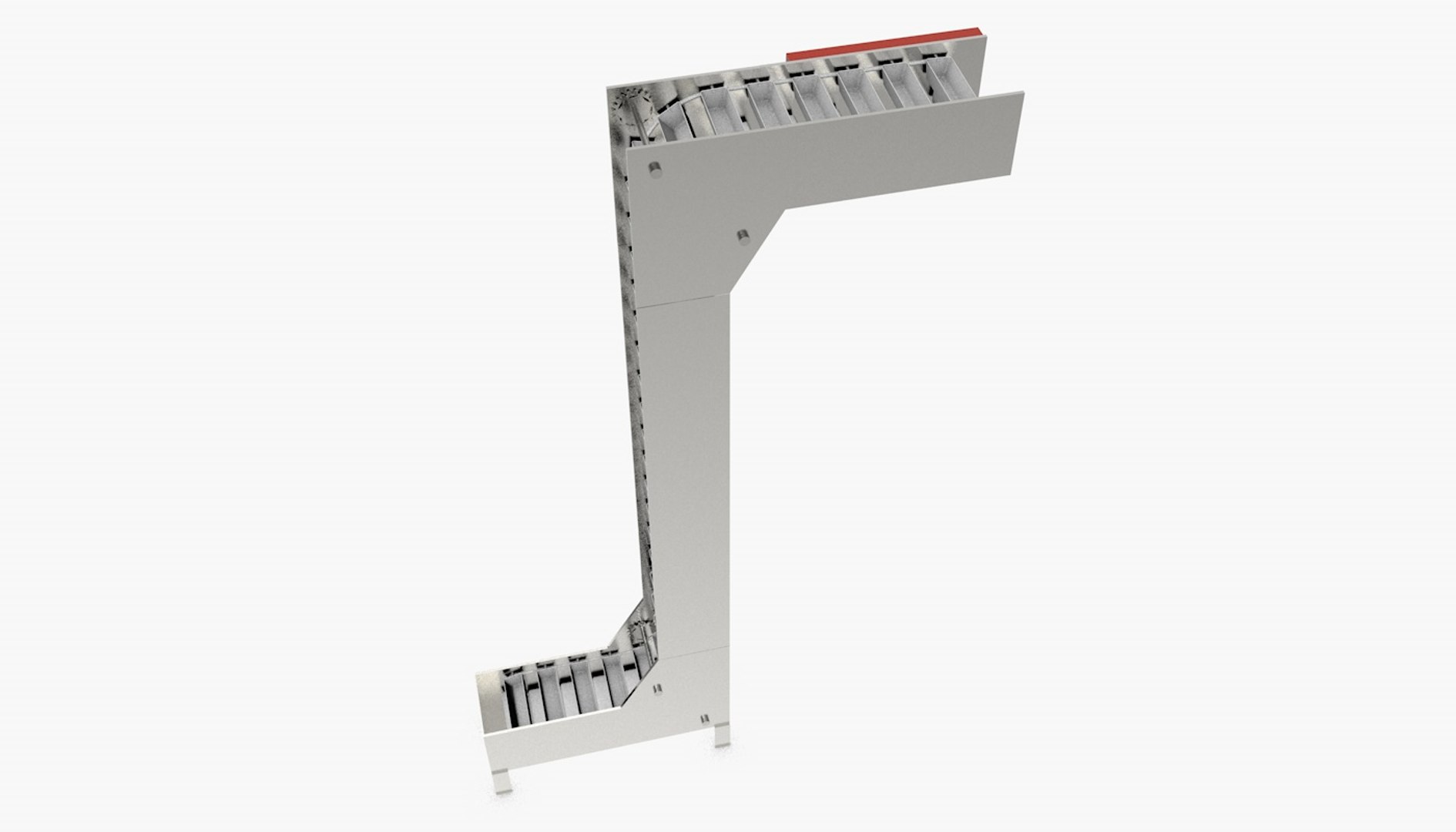 Multi Point Bucket Elevator 3D Model - TurboSquid 1411773