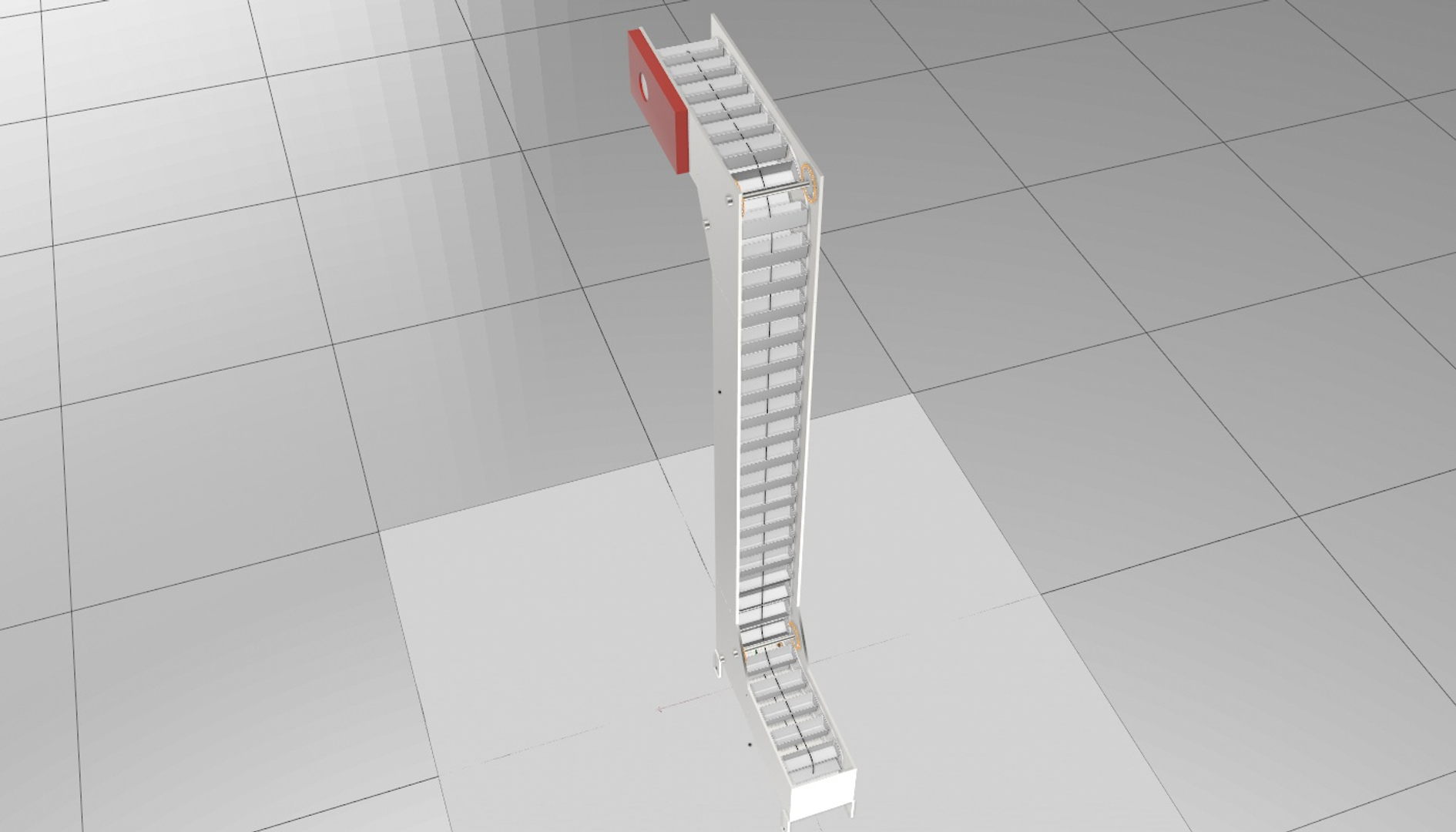 Multi Point Bucket Elevator 3D Model - TurboSquid 1411773
