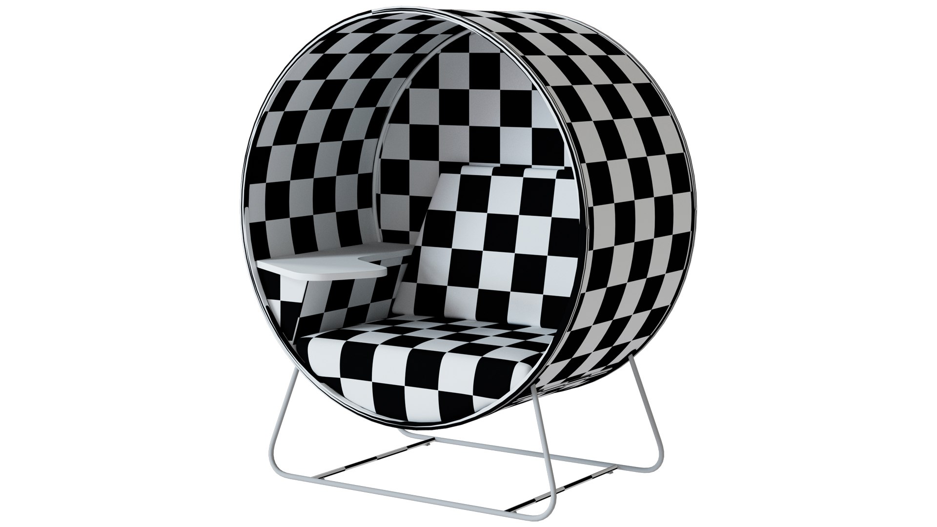 Office Cubicle Connection Kuppel 3D Model - TurboSquid 2185409