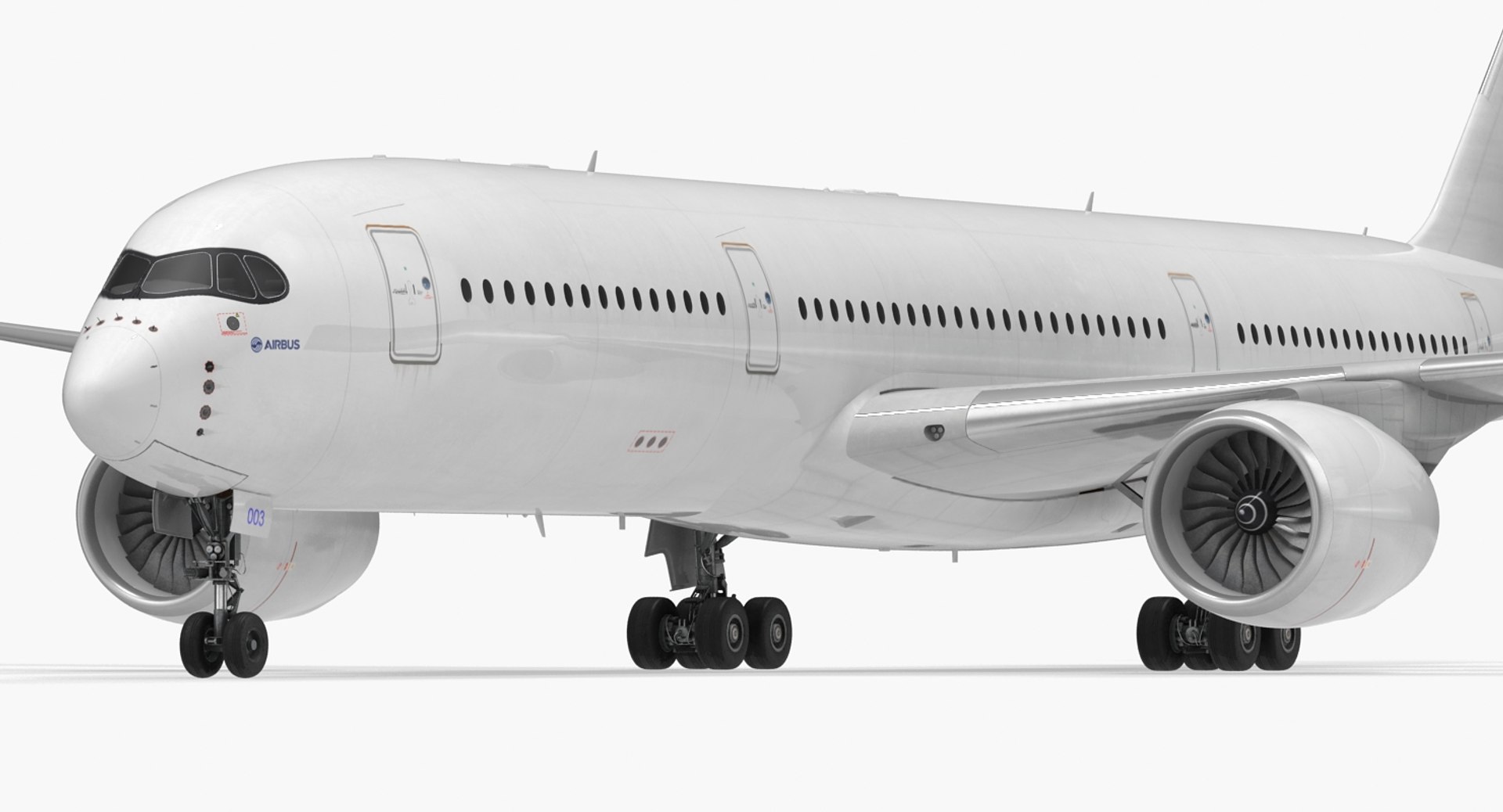 Airbus a350-900 generic rigged 3D model | 1147327 | TurboSquid