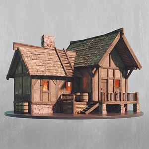 Medieval House Blender Models for Download | TurboSquid