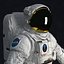 Astronaut T-pose 3d Model