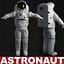 Astronaut T-pose 3d Model