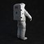 Astronaut T-pose 3d Model