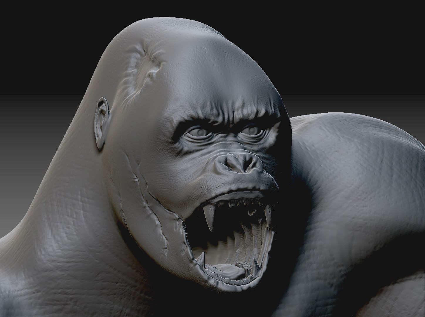 3ds max gorilla