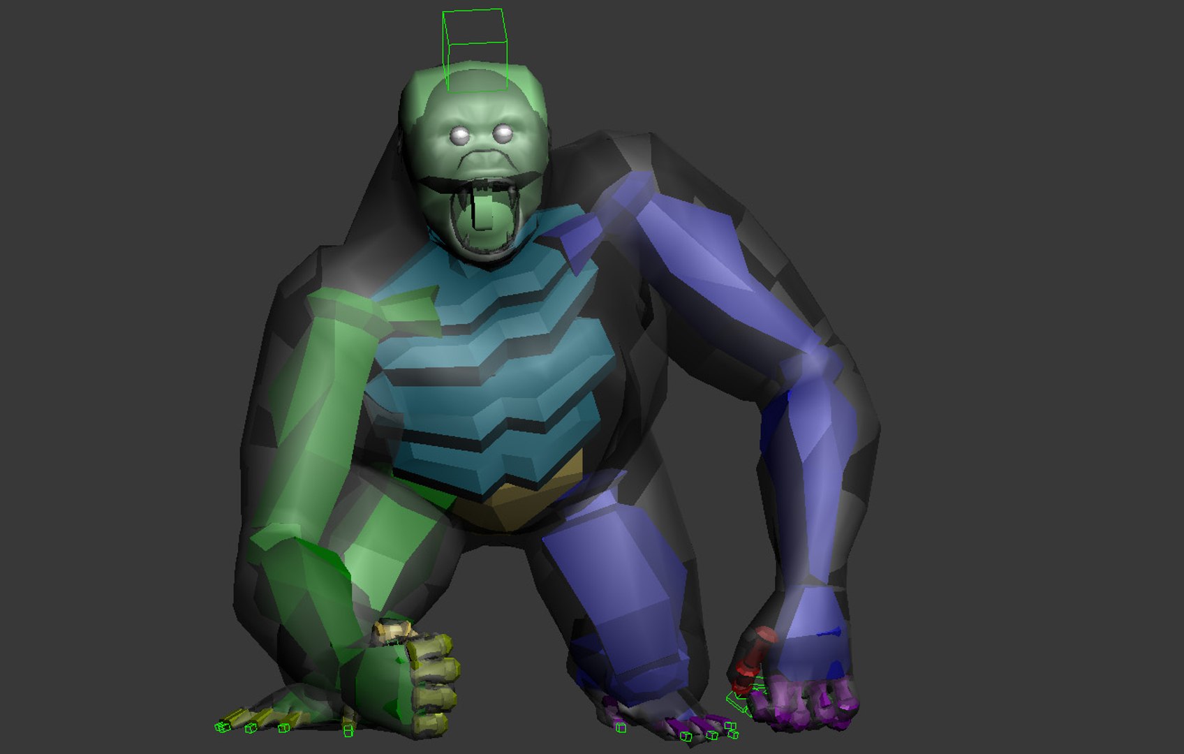 3ds max gorilla