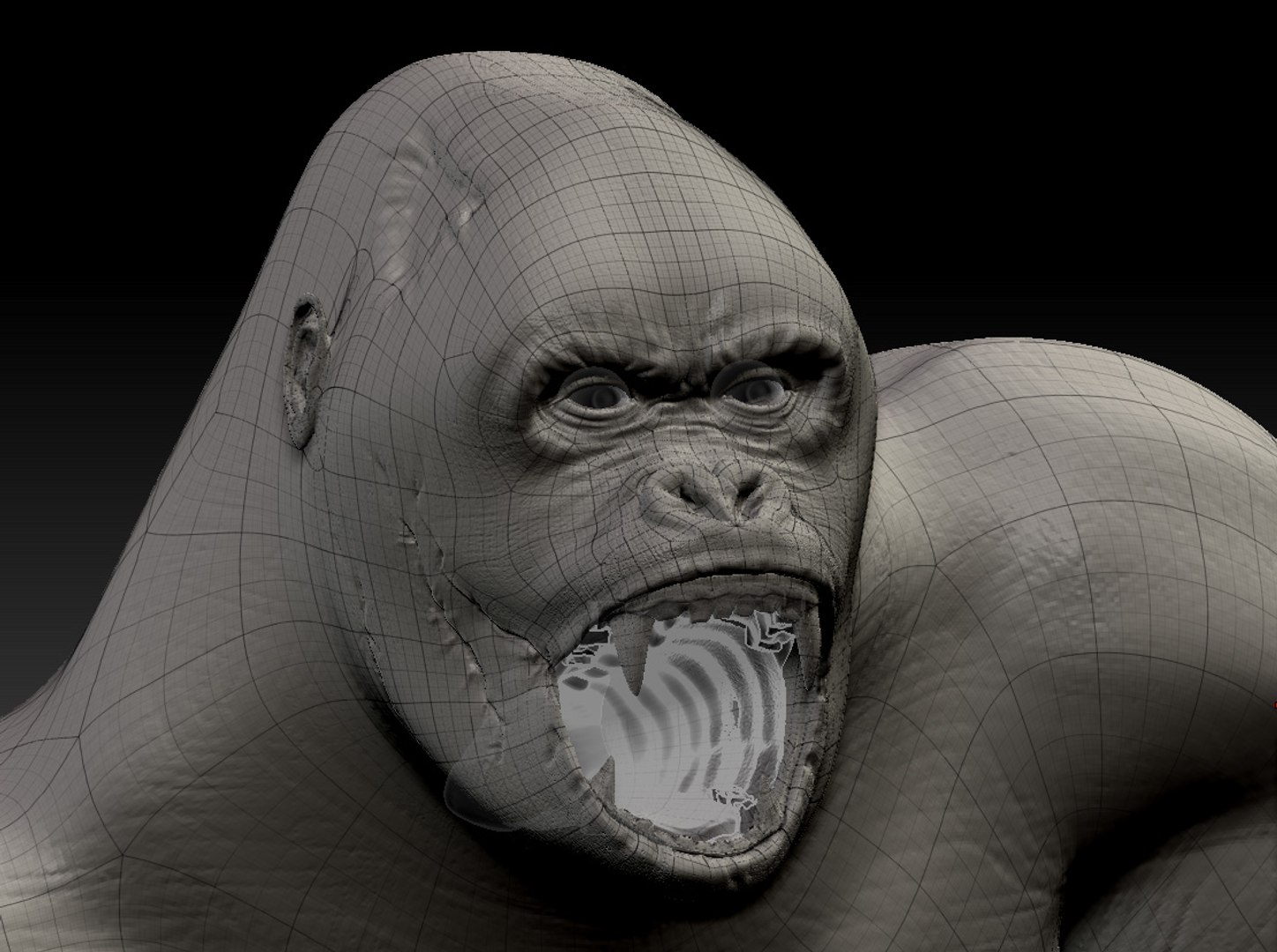 3ds max gorilla