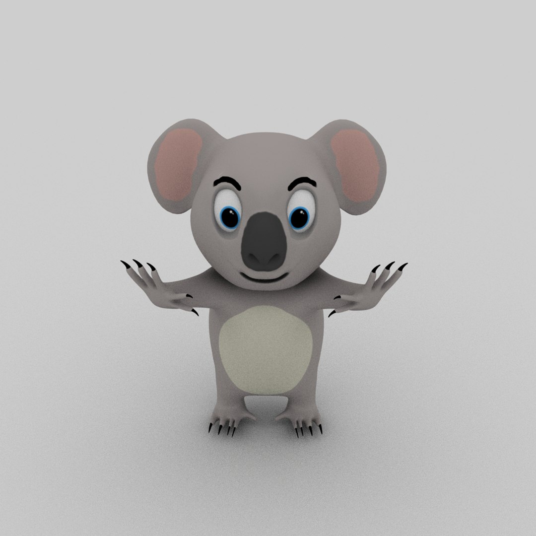 3D Koala - TurboSquid 1775286