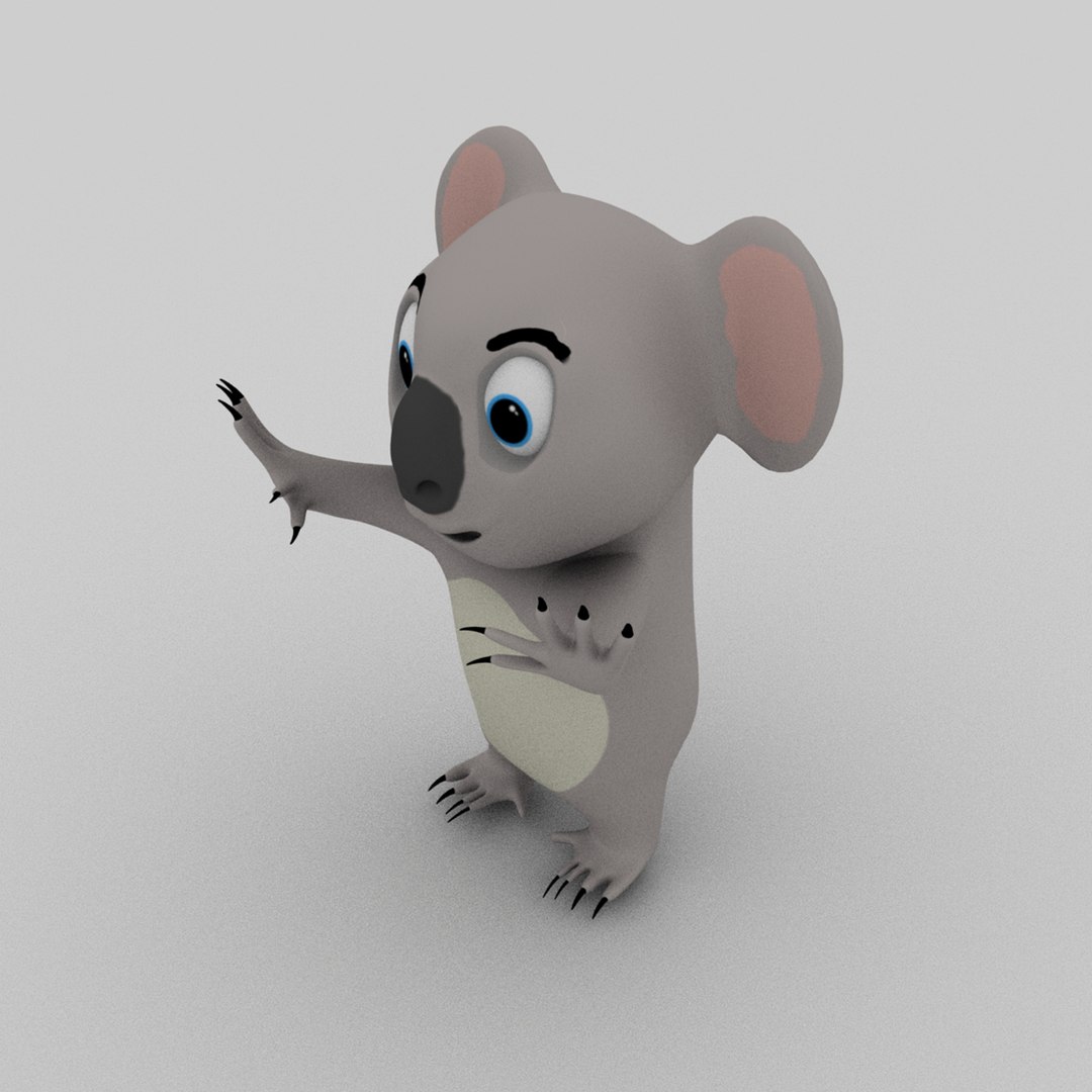3D Koala - TurboSquid 1775286
