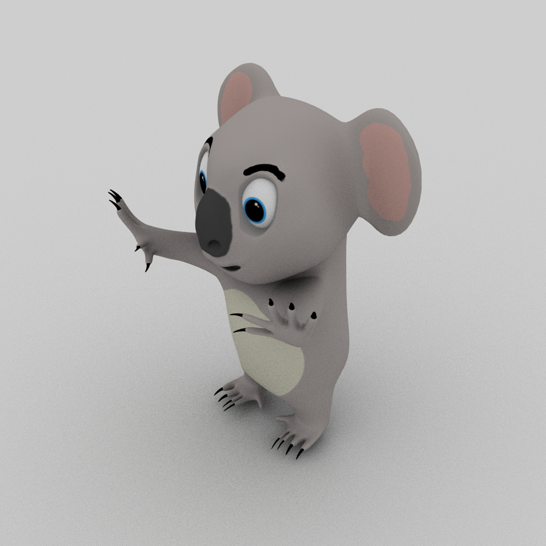 3D Koala - TurboSquid 1775286