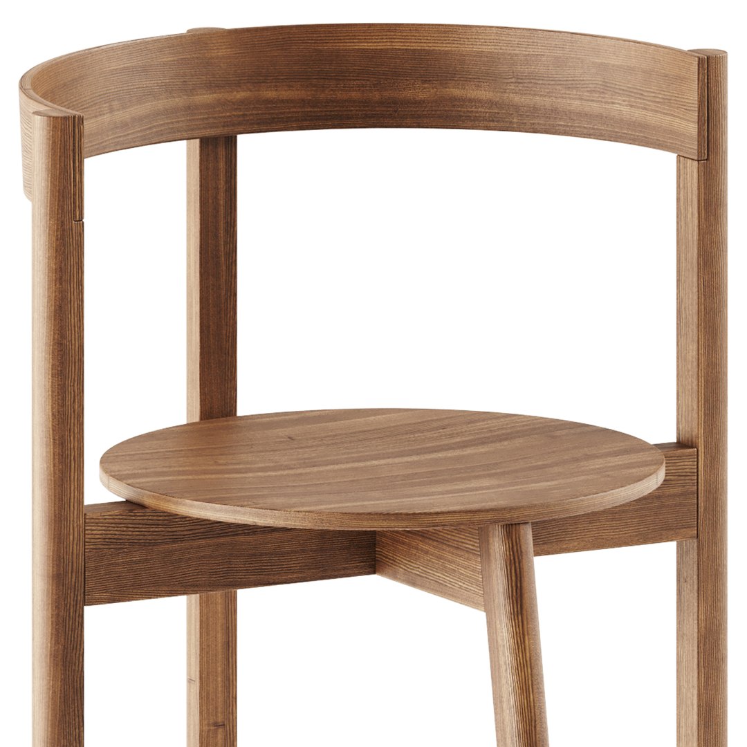 L4 BASIL Round Table And L5 JAZZ Chair With Armrests By LOEHR 3D ...