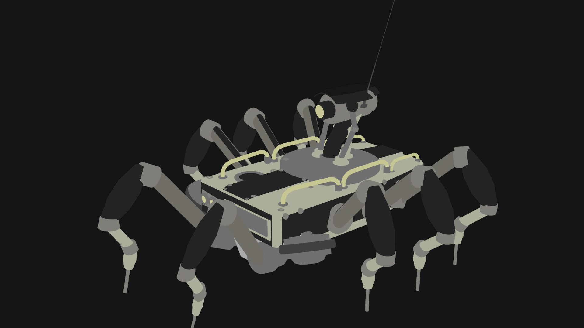 Robot Spider 3D Model - TurboSquid 1386691
