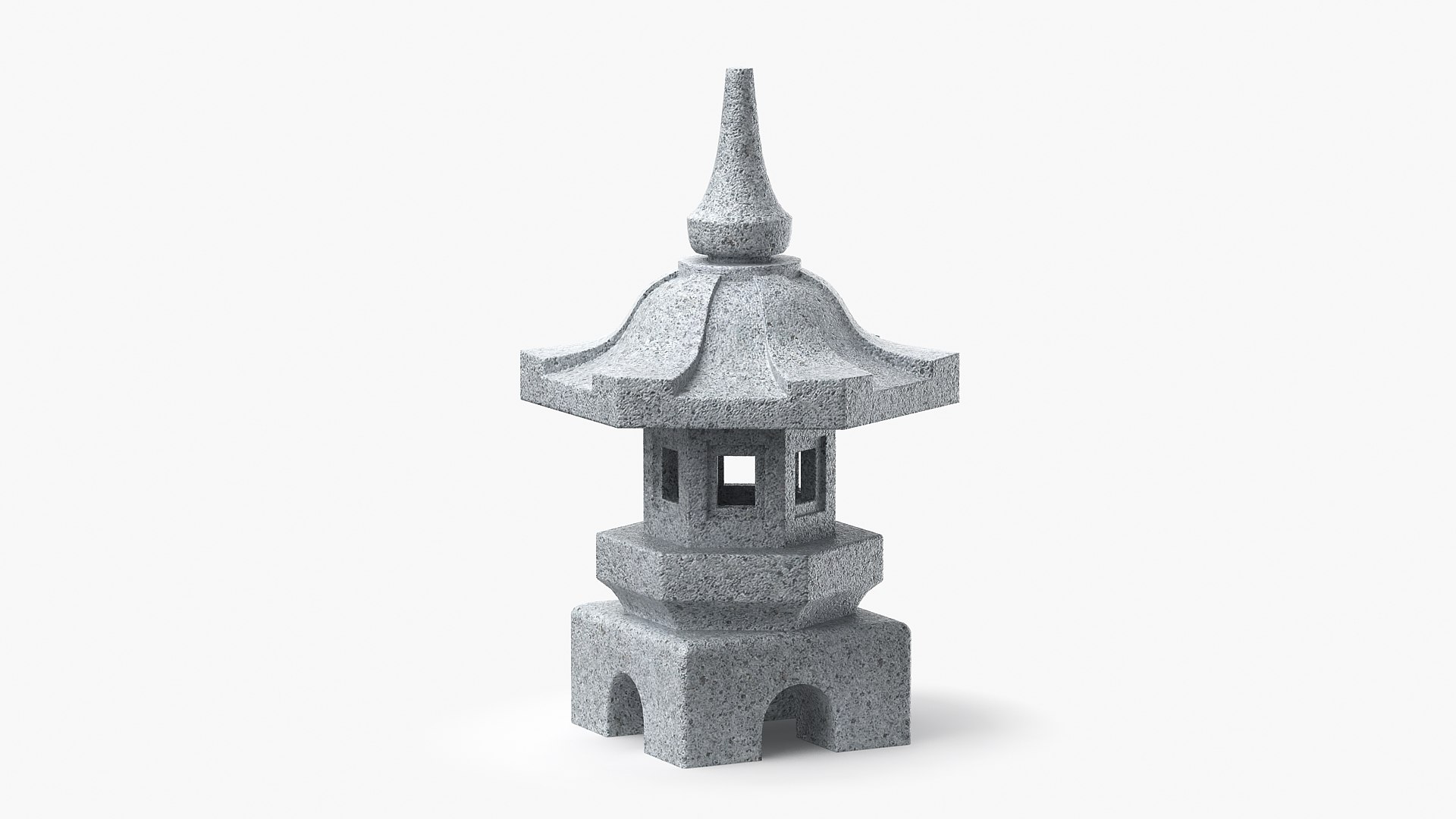 Stone Lantern 3D - TurboSquid 1580129