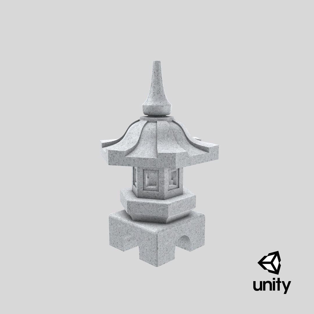 Stone Lantern 3D - TurboSquid 1580129