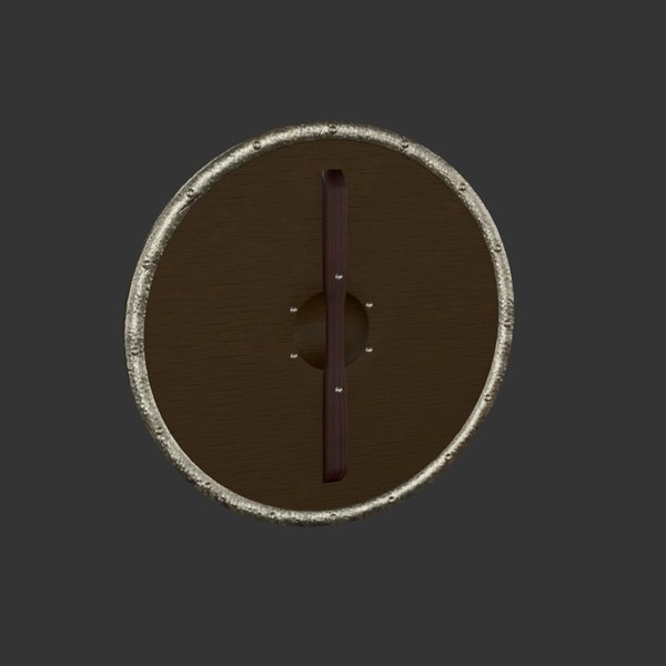 viking shield obj