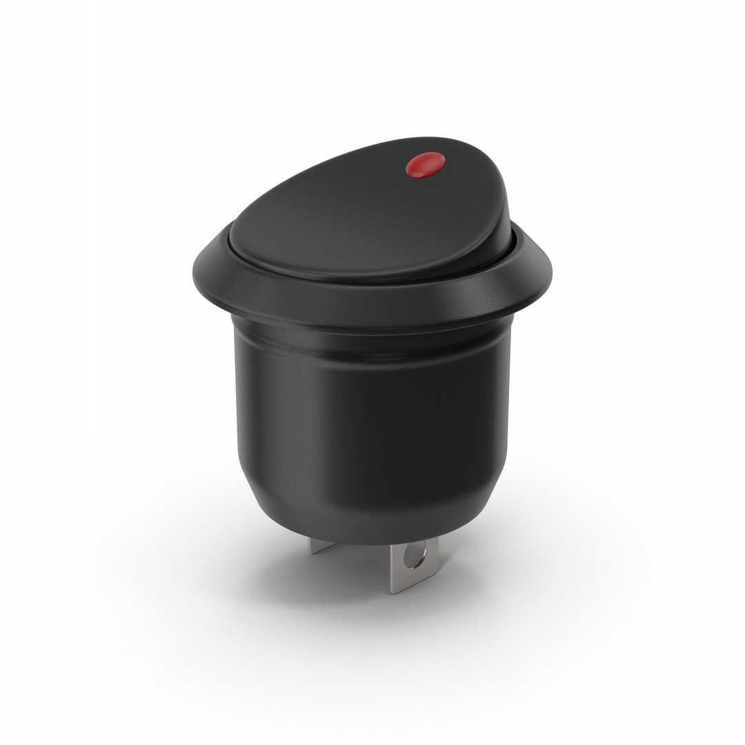 Push Buttons And Automotive Switches 3D model - TurboSquid 2168681