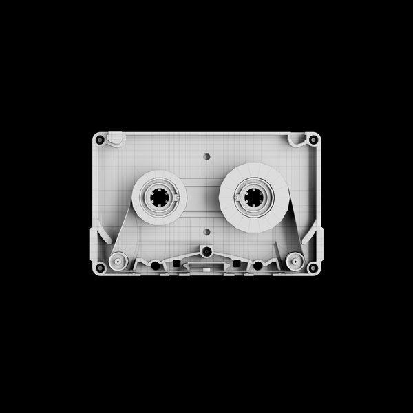 Cassette tape box 3D - TurboSquid 1661866