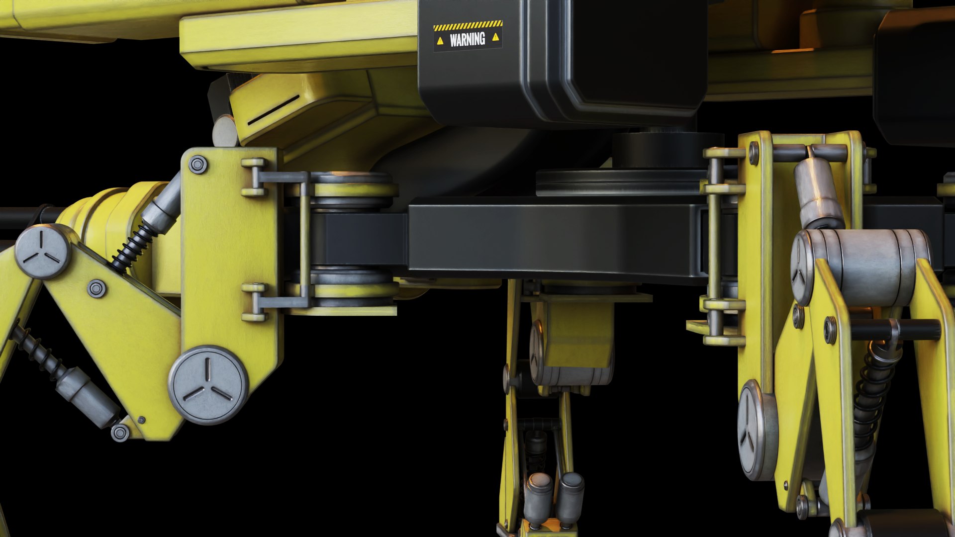 3D Attack Mecha Quadpod - TurboSquid 1993489