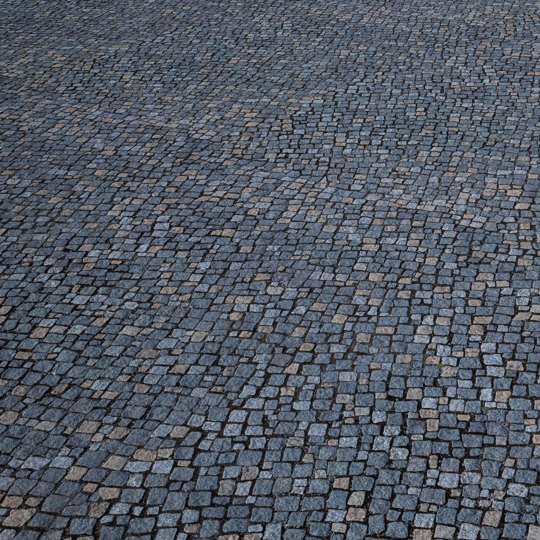 Pavement Cobblestone 3D Model - TurboSquid 1211517