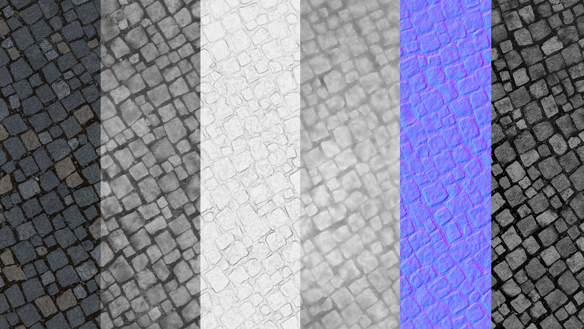 Pavement Cobblestone 3D Model - TurboSquid 1211517