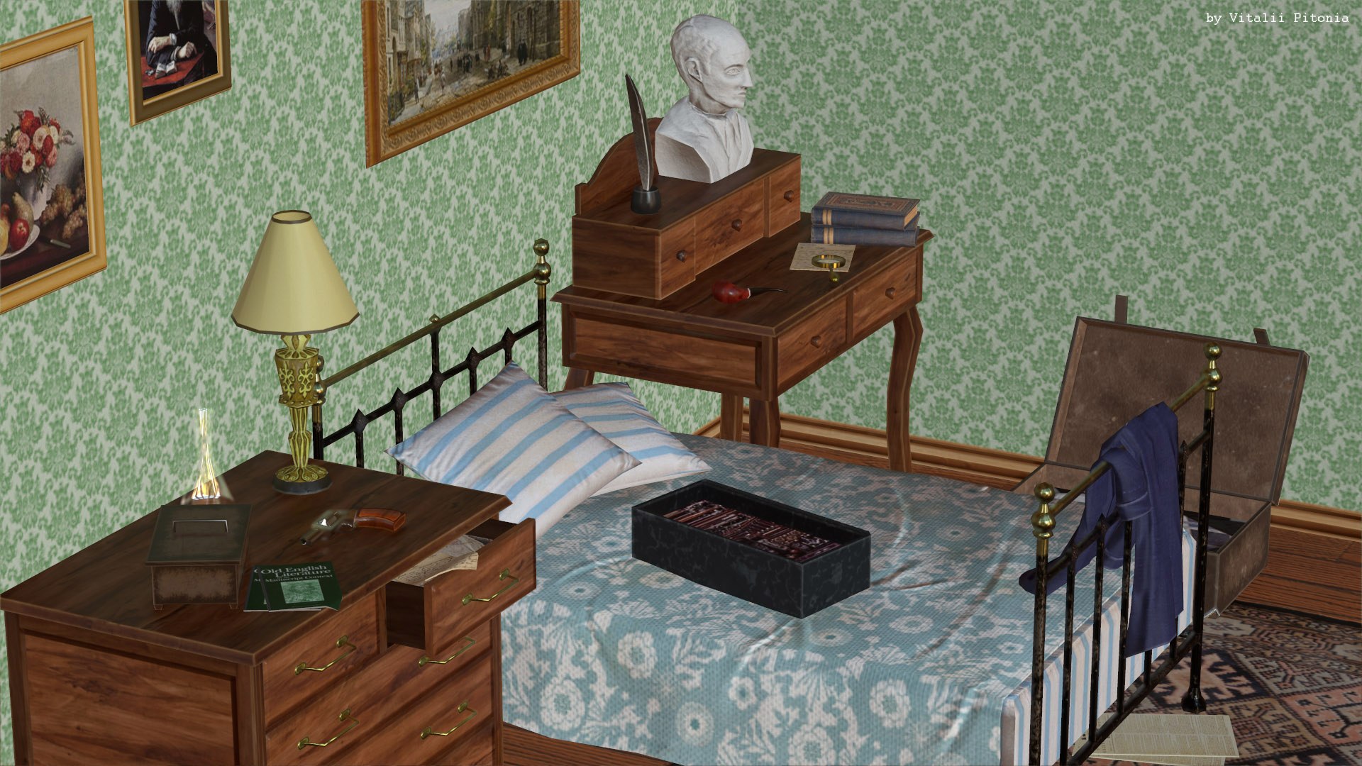 Max Sherlock Holmes Room Pbr