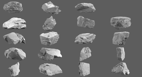 3D 19 mountain scan - TurboSquid 1336579