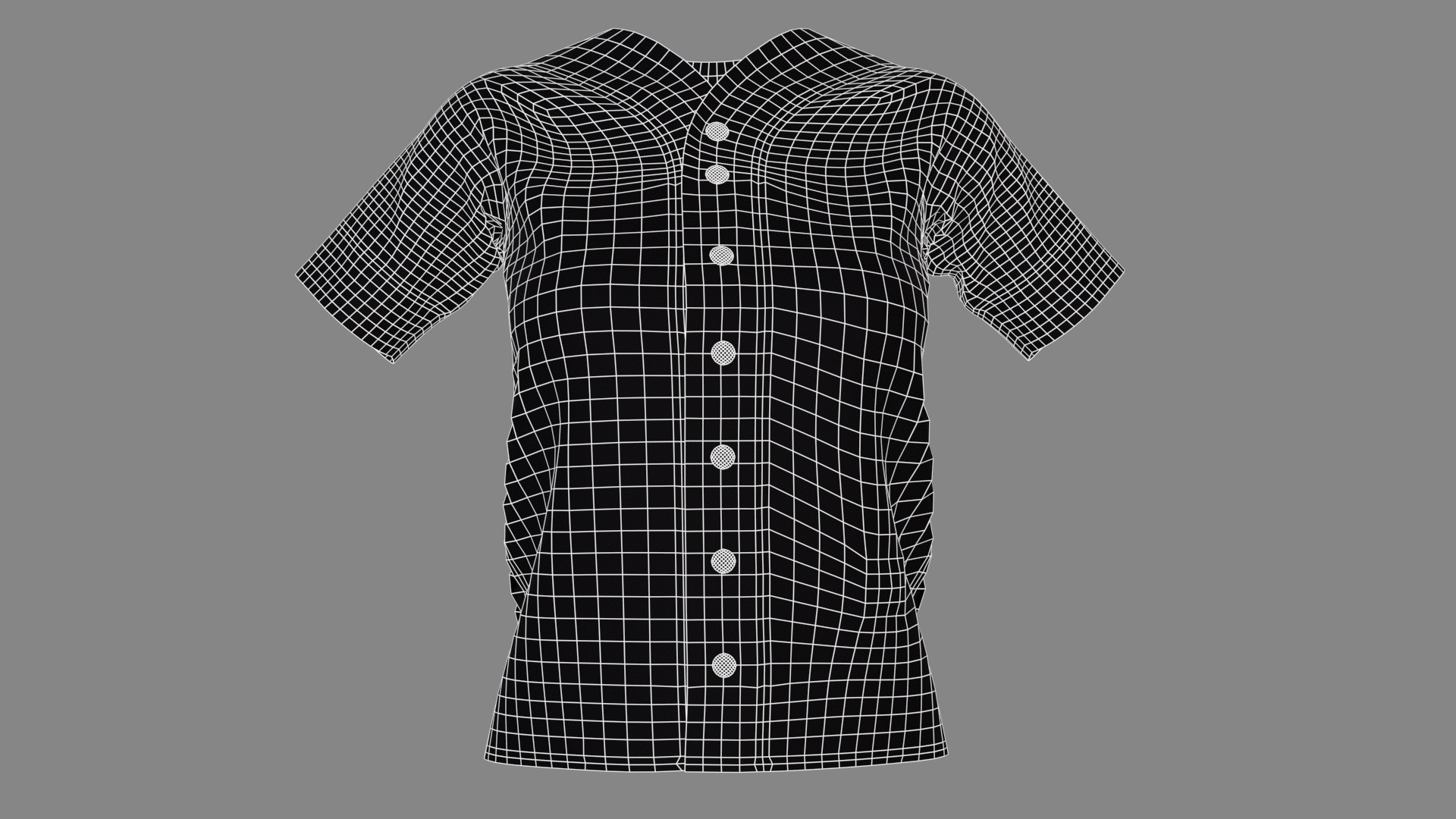 Baseball half-sleeve t-shirt female version 3D model - TurboSquid 2073322