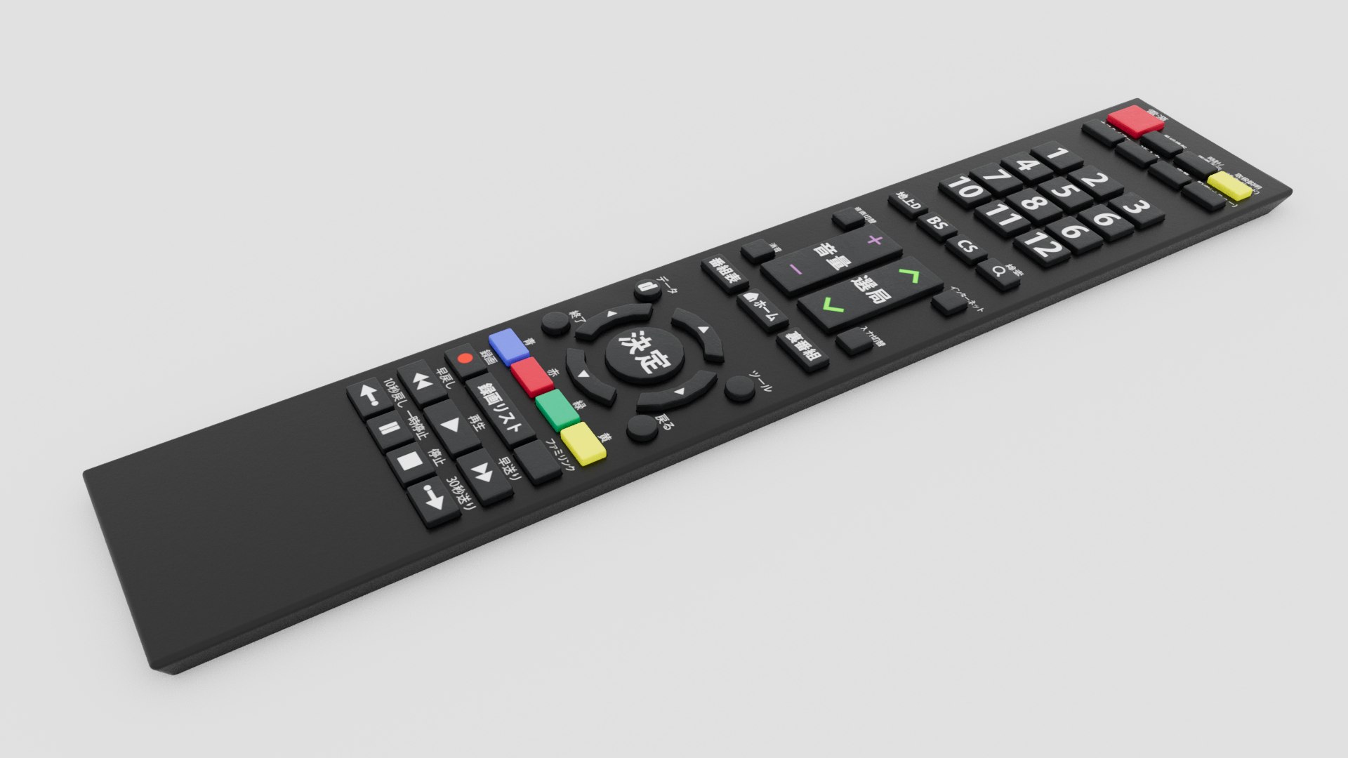 3D remote control - TurboSquid 2161715