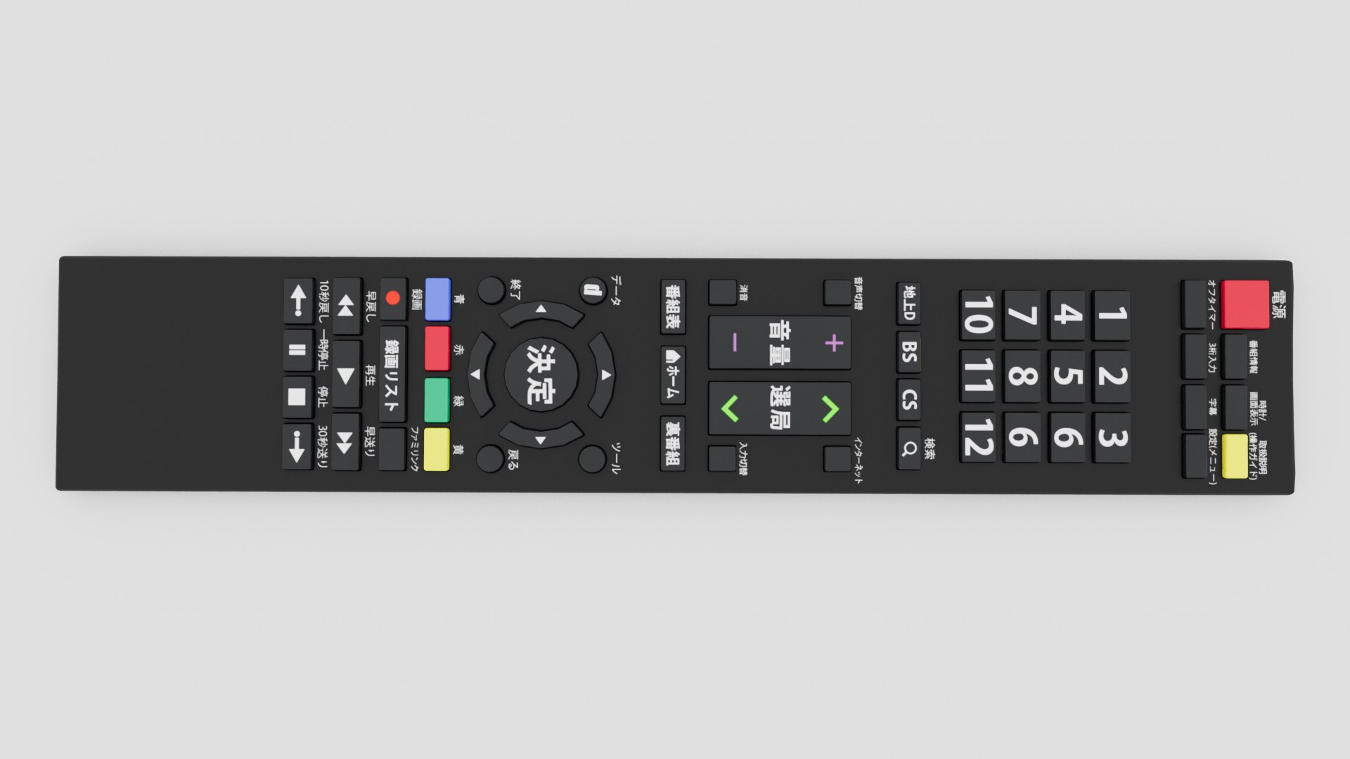 3D remote control - TurboSquid 2161715