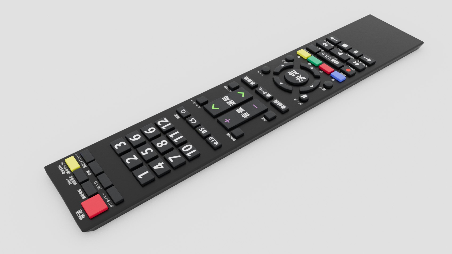 3D remote control - TurboSquid 2161715