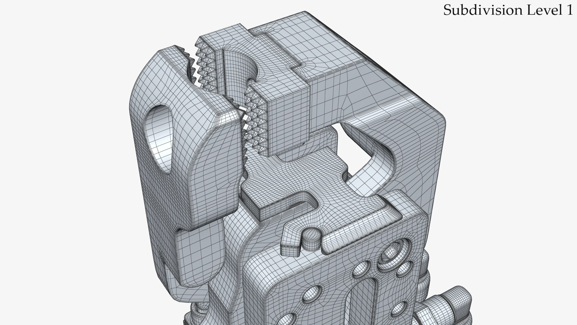 3D Pneumatic Gripper System 20mm - TurboSquid 1966814