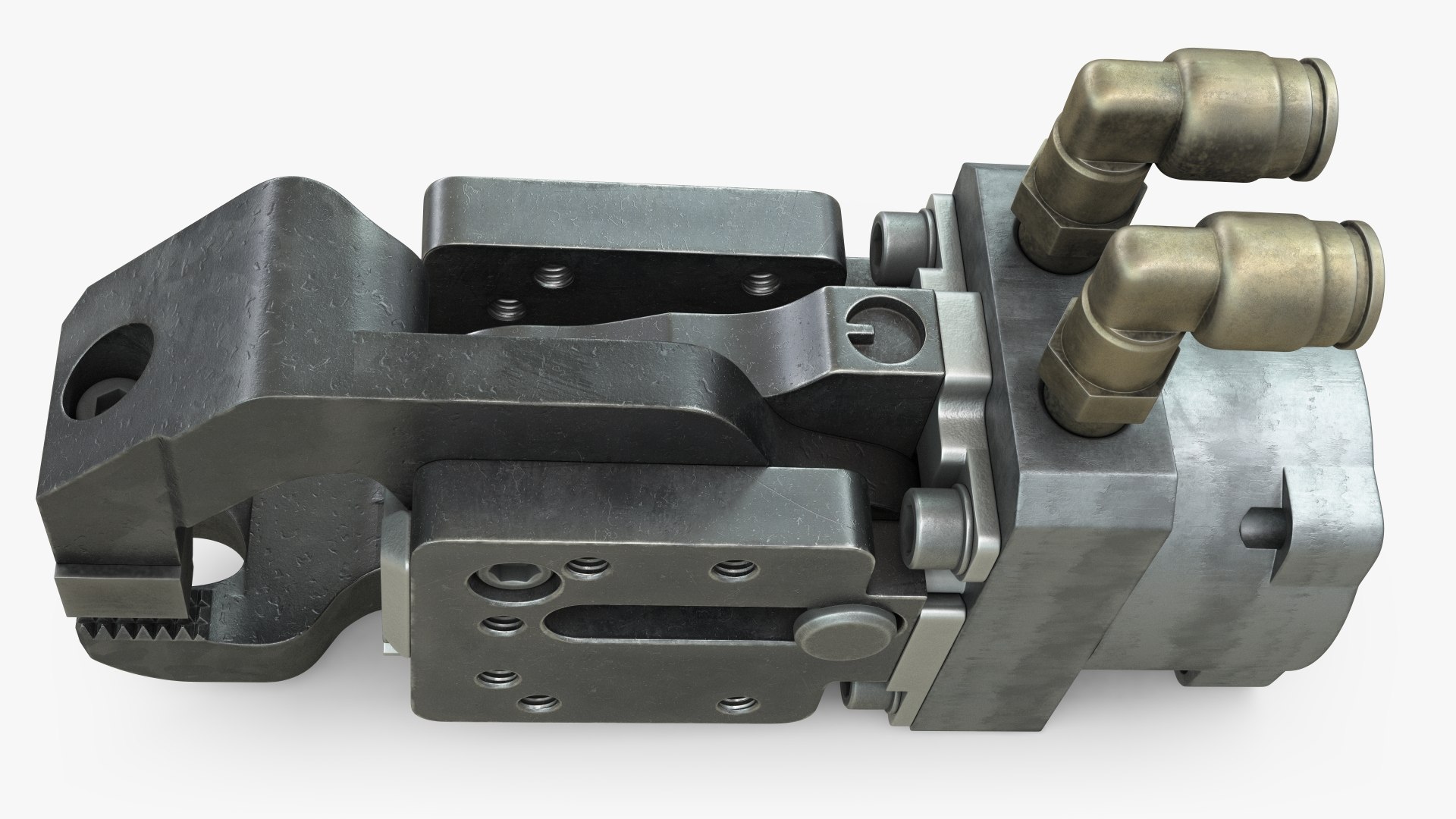 3D Pneumatic Gripper System 20mm - TurboSquid 1966814