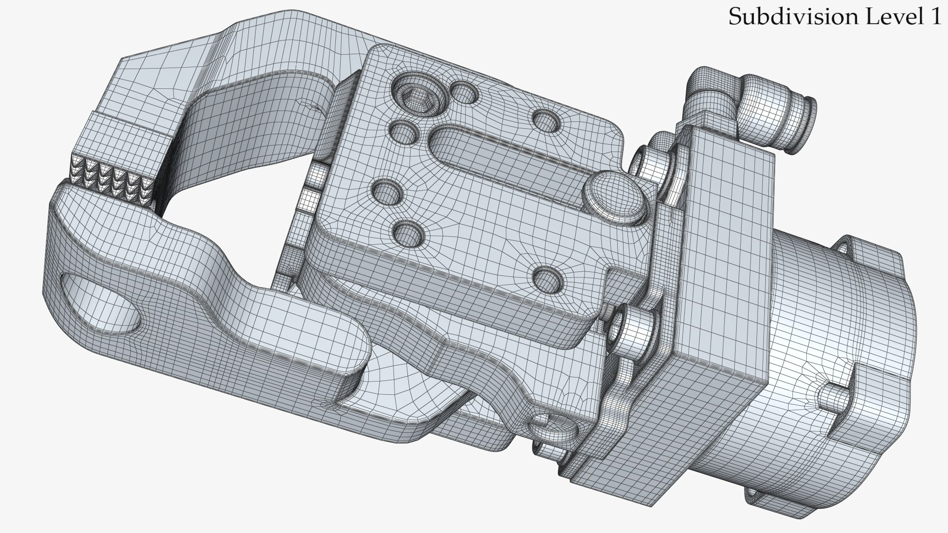 3D Pneumatic Gripper System 20mm - TurboSquid 1966814