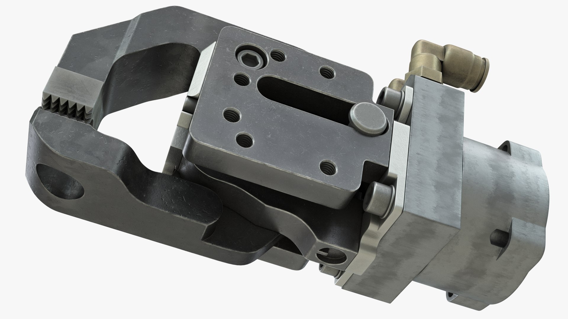 3D Pneumatic Gripper System 20mm - TurboSquid 1966814