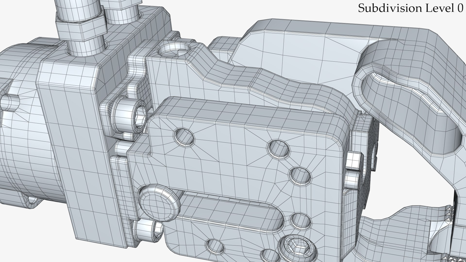 3D Pneumatic Gripper System 20mm - TurboSquid 1966814