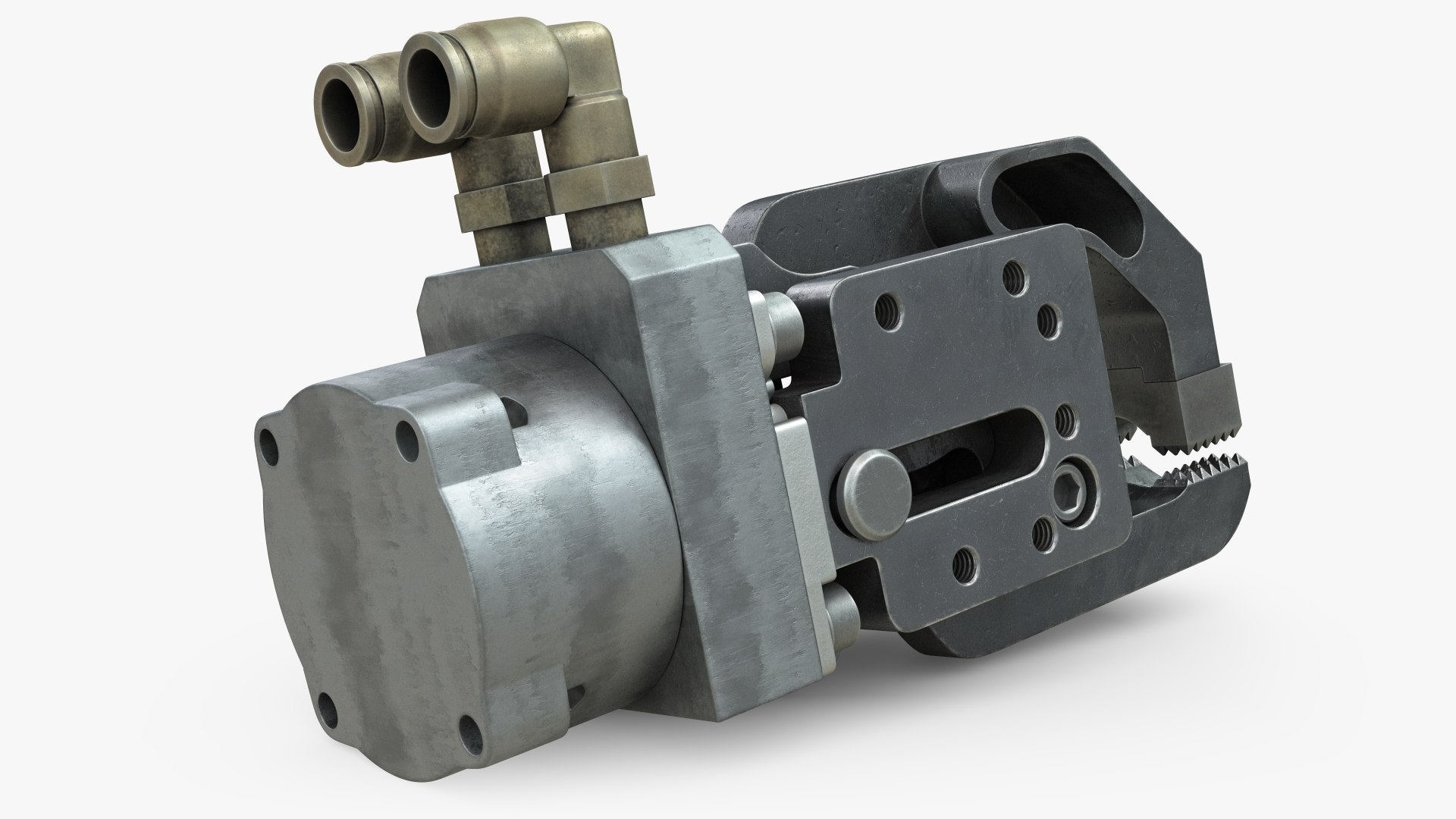 3D Pneumatic Gripper System 20mm - TurboSquid 1966814