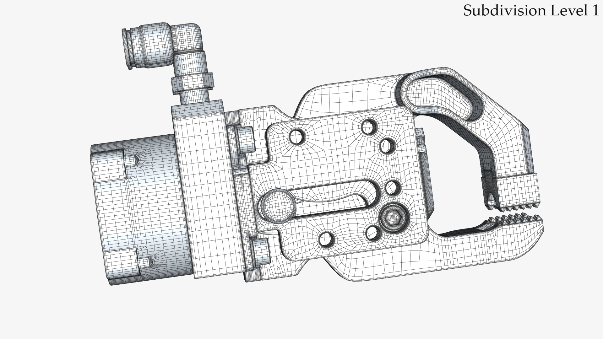 3D Pneumatic Gripper System 20mm - TurboSquid 1966814