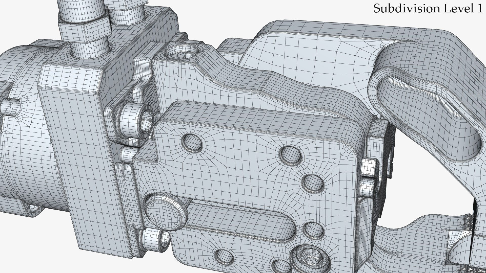 3D Pneumatic Gripper System 20mm - TurboSquid 1966814