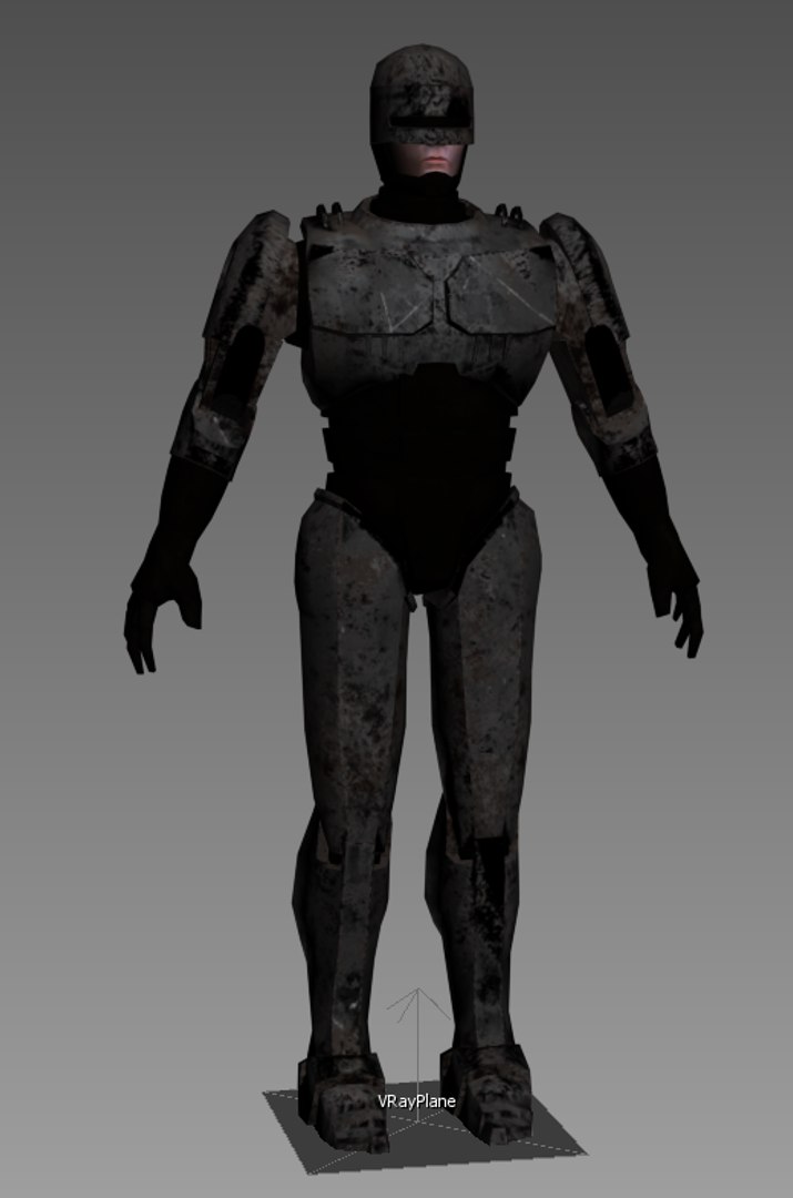 Robocop cop 3D - TurboSquid 1302644