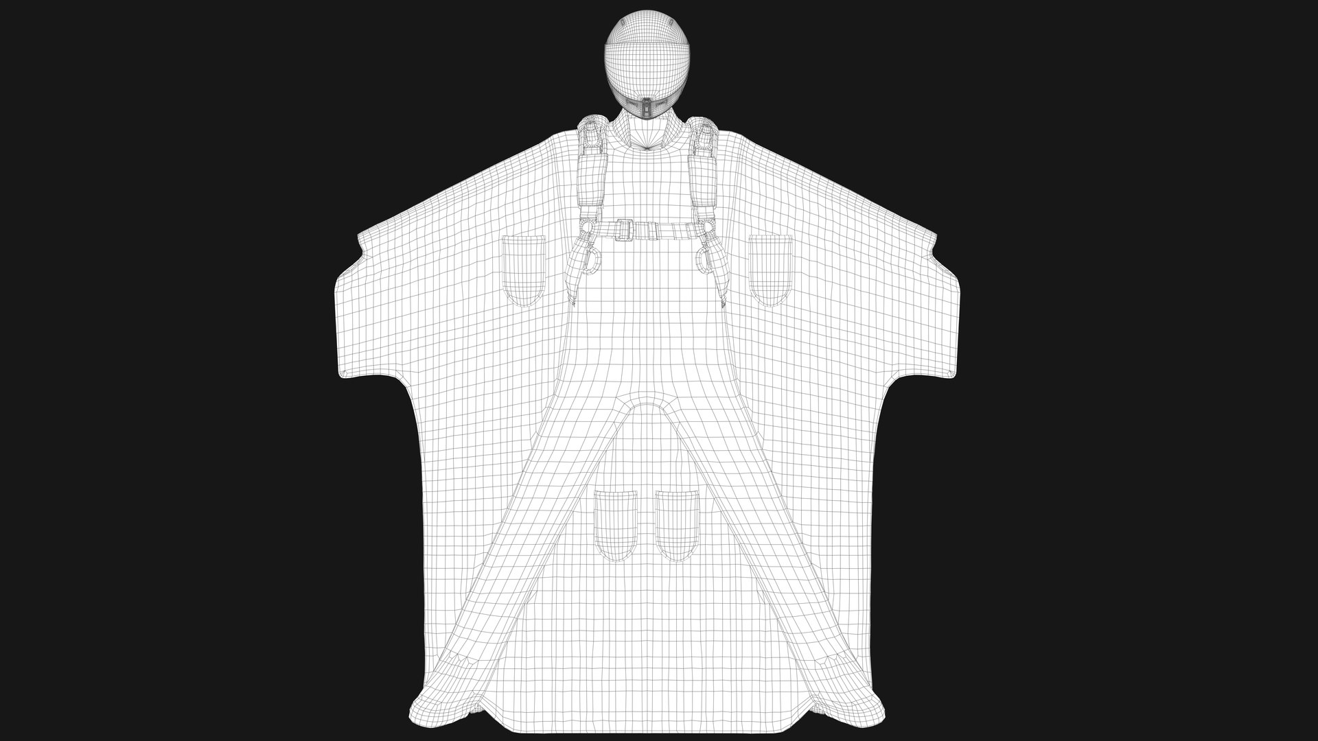 3D Wingsuit Game Ready PBR Model - TurboSquid 2211484