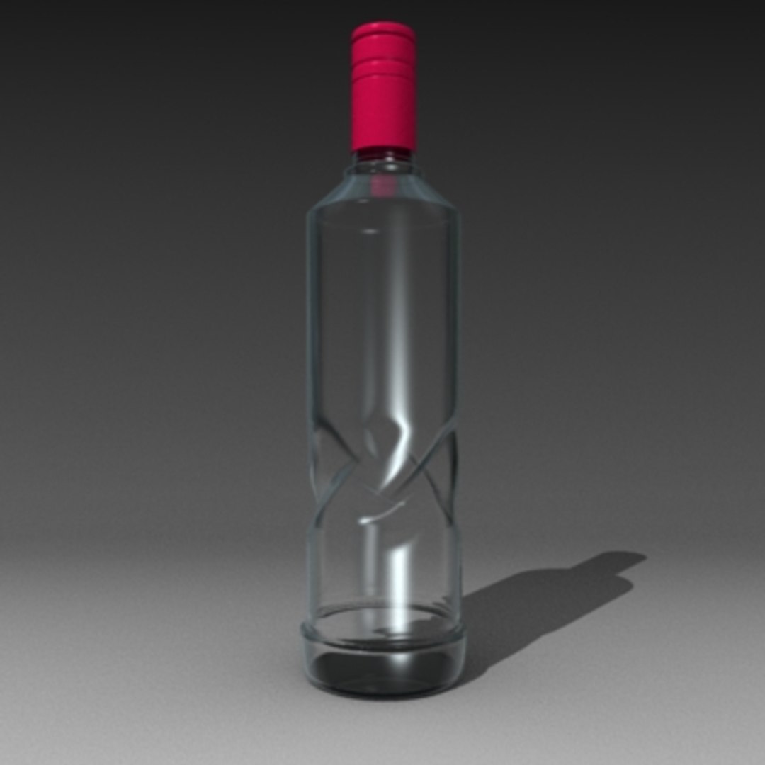 alcohol bottle dxf