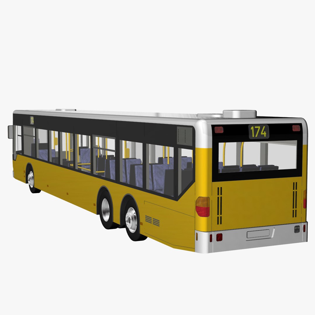 Citaro L 3d Model