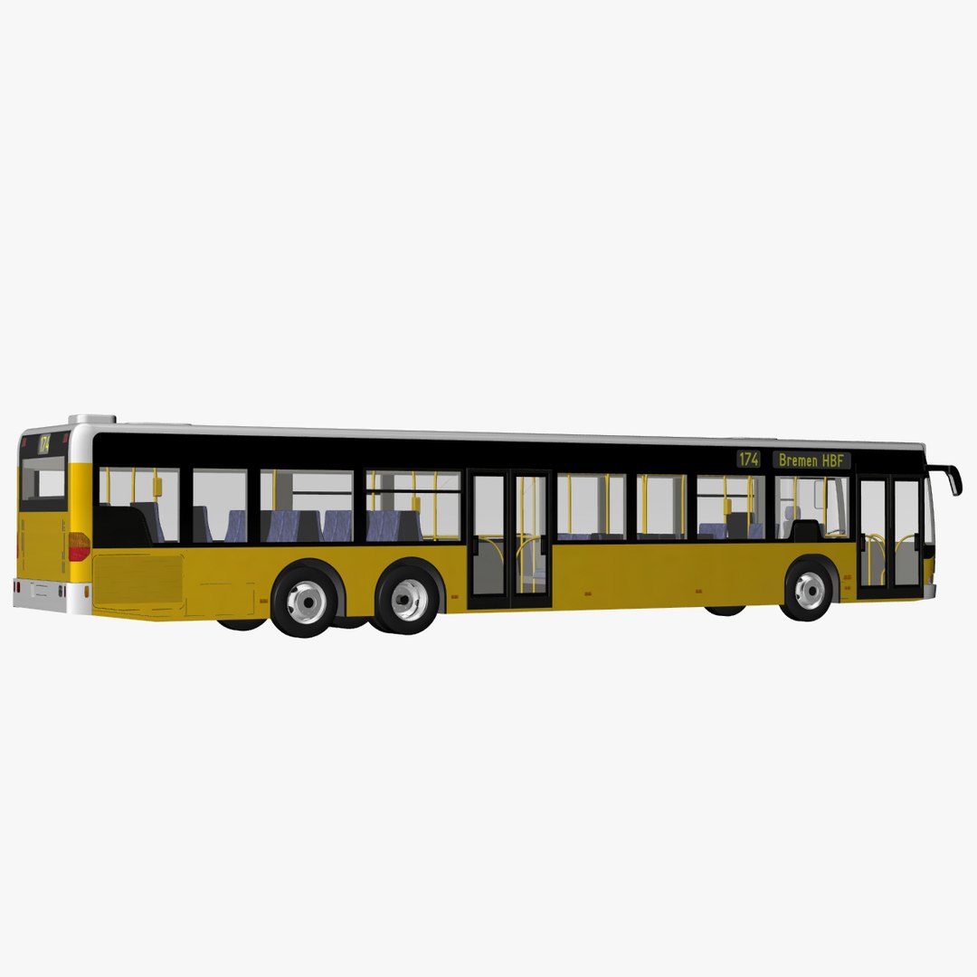 Citaro L 3d Model