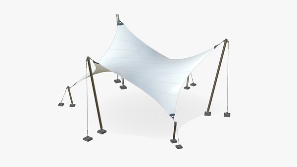 Tensile Structures Design 3D model - TurboSquid 1917115