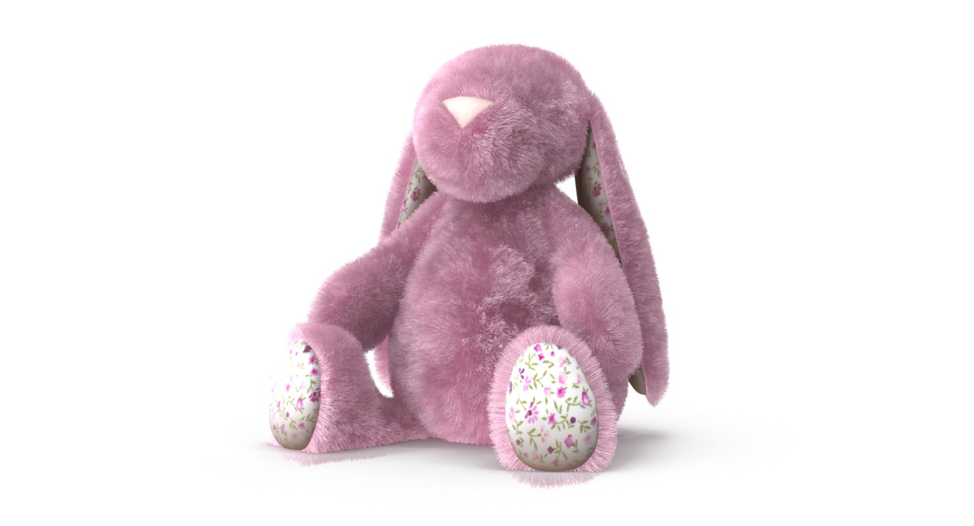 Pink bunny toy 3D model - TurboSquid 1333802