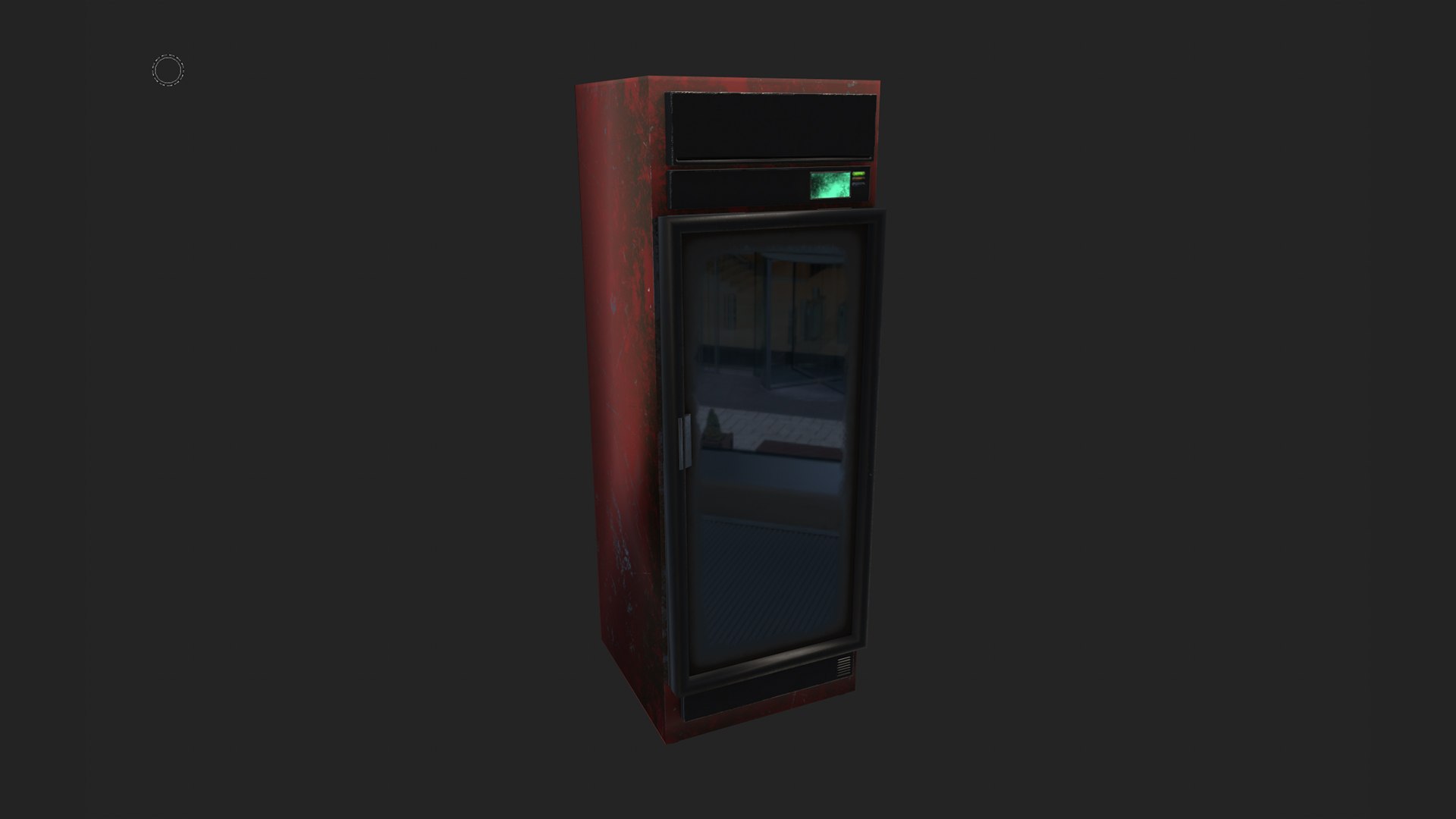 3D Model Convenience Store Wall Refrigerator GAME READY - TurboSquid ...