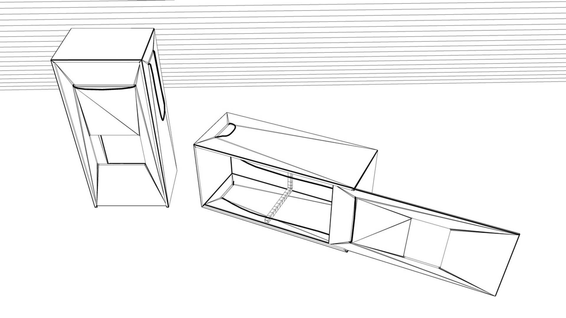 Wooden Box C4d