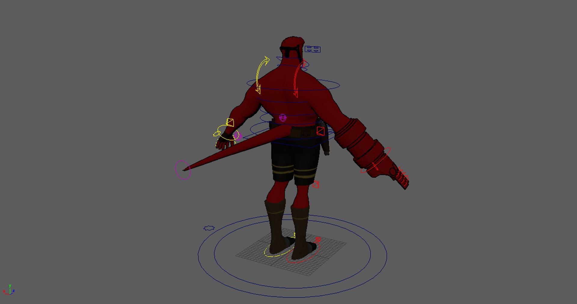 3D Hellboy model - TurboSquid 2060479