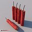 Firecracker Cracker 3d Model
