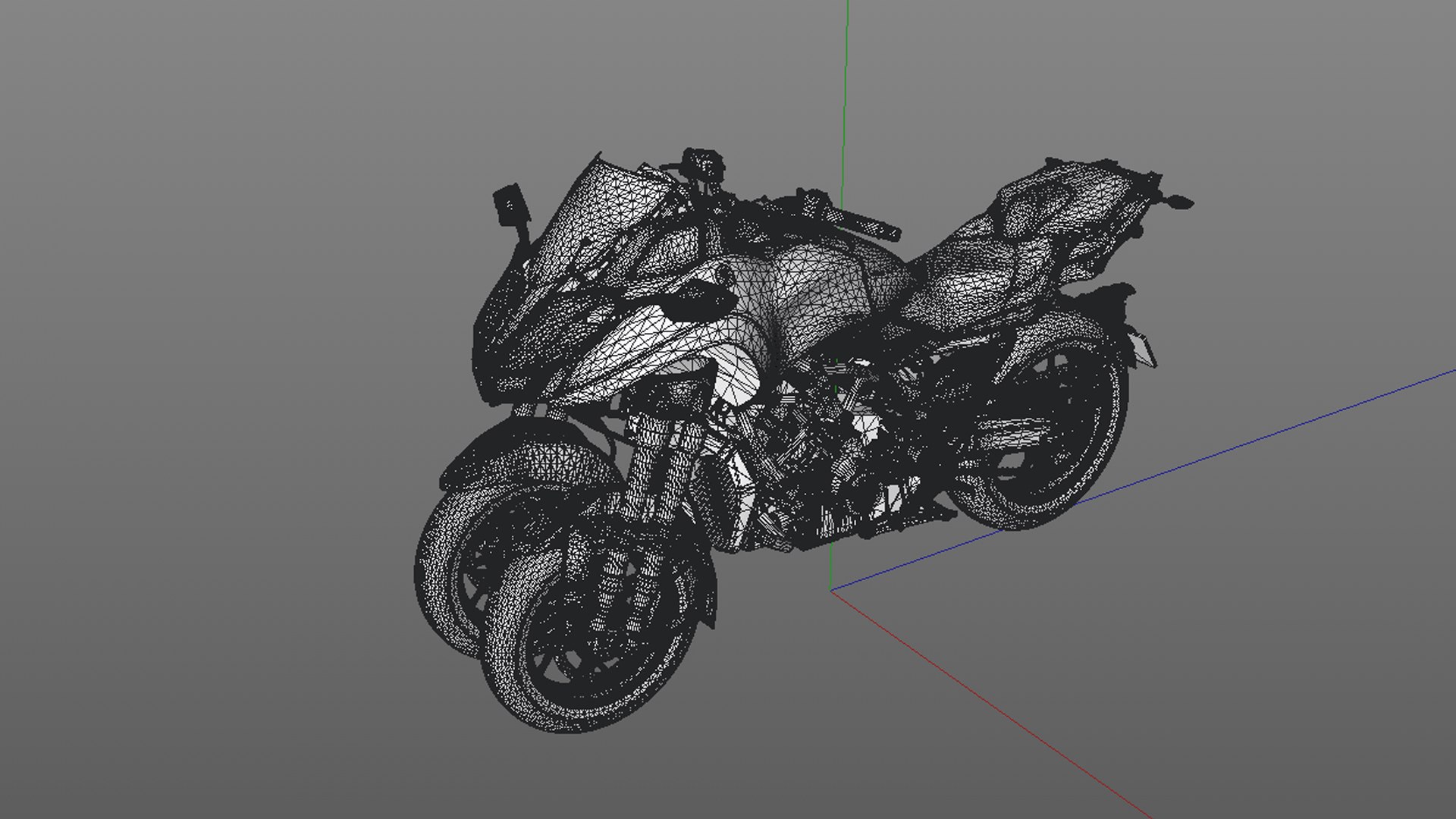 3D Tilting Three-wheeler Motorcycle Yamaha Niken - TurboSquid 2382267